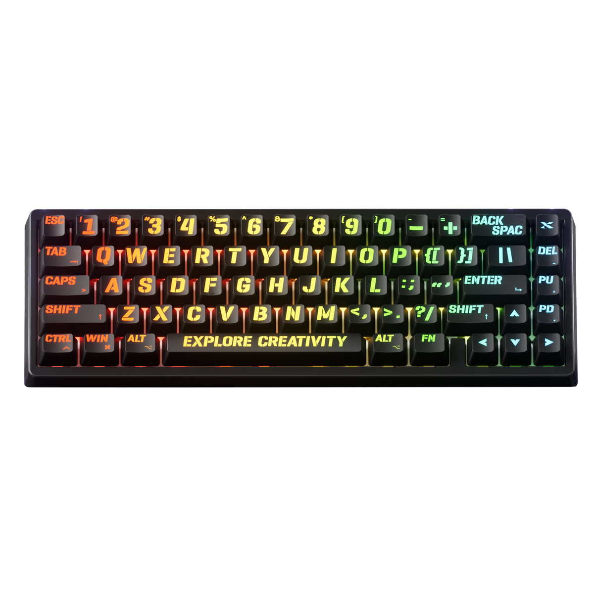 XVX M67 Miami Tri-Mode Mechanical Keyboard With IMD-Tech Keycaps – XVX ...