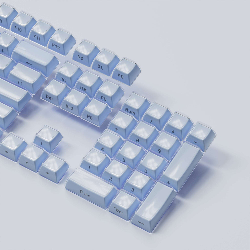 XVX Jello Side-Printed Translucent OEM Profile Keycap (113-Key) – XVX ...