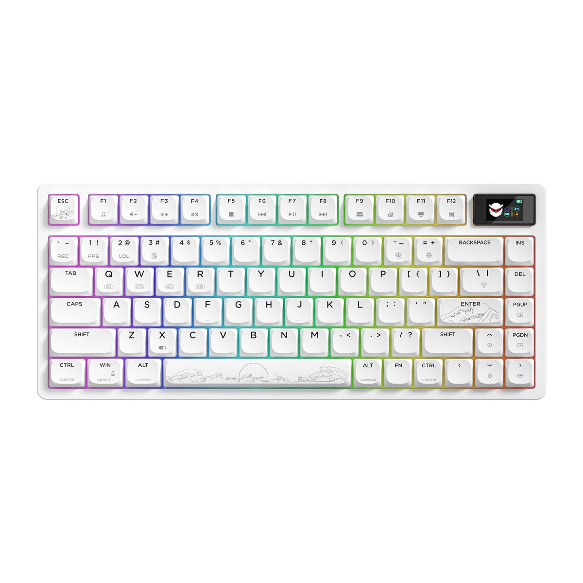 XVX L75 PRO Wireless Low Profile Mechanical Keyboard – XVX/Womier Keyboard